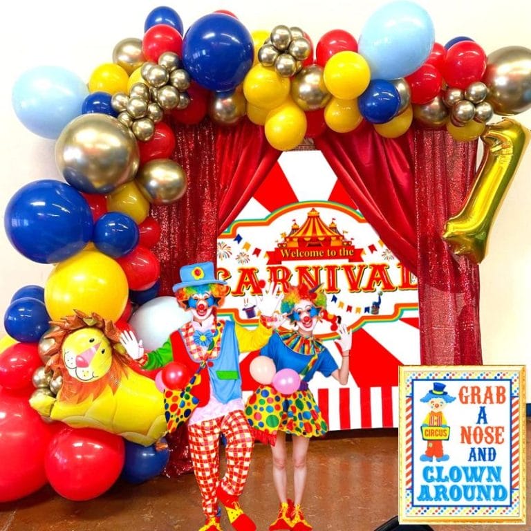10 Pieces Carnival Party Decorations Circus Theme Party Decorations ...
