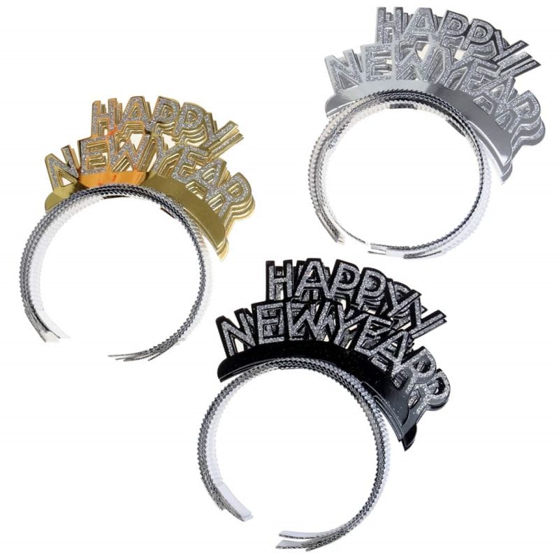 Happy New Year Party Headband Tiara New Years Party Favor Wholesale ...