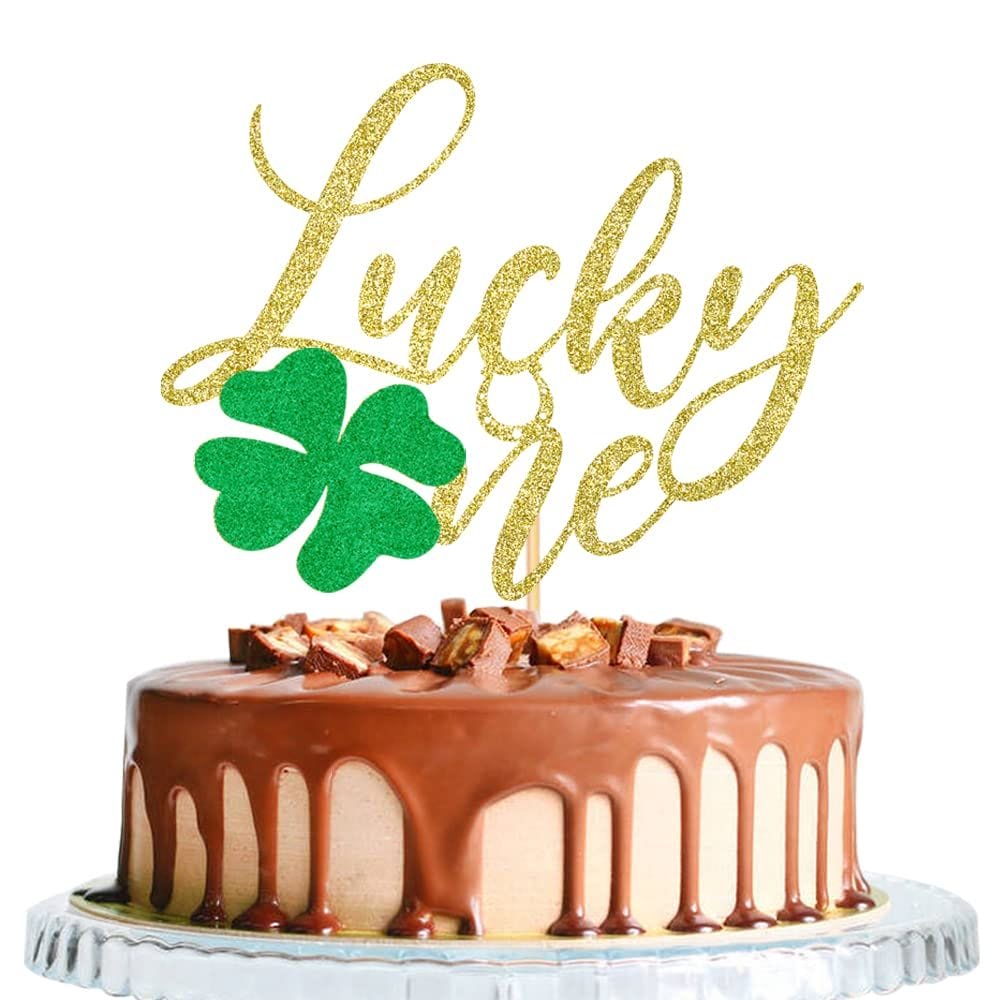 Lucky One Cake Topper-Happy 1st Birthday Party Decorations-Happy St ...
