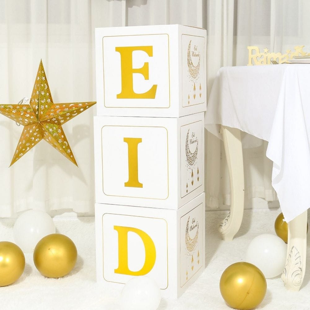 Ramadan Eid Mubarak Boxes Decorations Ornament Islam Muslim Box ...