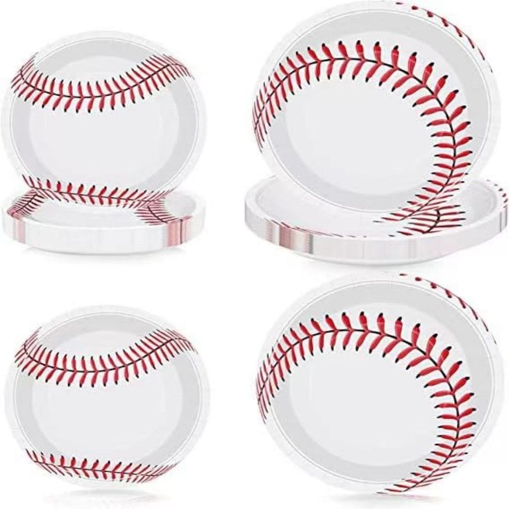 Baseball Themed Birthday Party Decorations Kit with Happy Birthday ...