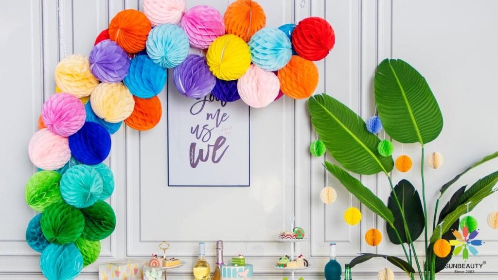 6 Creative Ideas for Paper Honeycomb Decorations - SUNBEAUTY