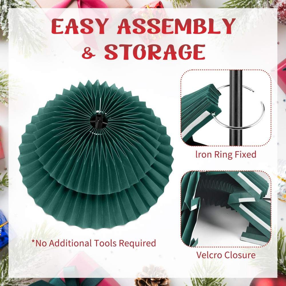 Double-Layer Folding Paper Christmas Tree Base Custom Supplier - SUNBEAUTY